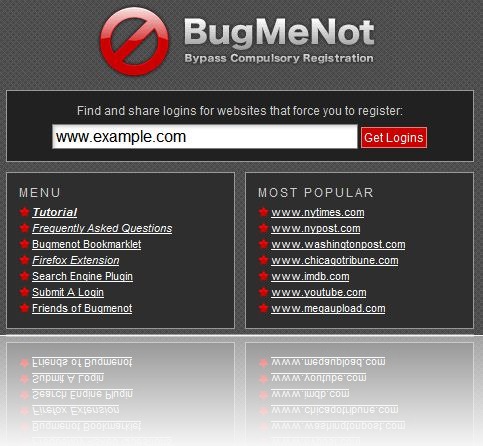 Bugmenot, usuario y contraseña válidos para acceder a los foros | El ...